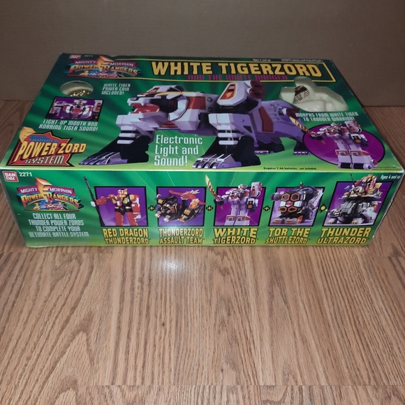 Power Ranger | Toys | Nib 994 Original Vintage Power Rangers White ...